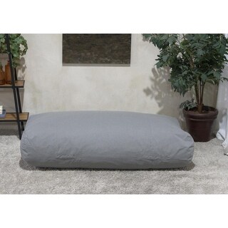 Water Resistant Lounger Rectangular Bean Bag with Removable Covers ...