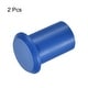 Pipe End Cap Fitting 20mm OD Round Cap for Water Tank Drain, Blue Pack ...