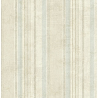 Seabrook Designs Scovia Distressed Stripe Unpasted Wallpaper - Bed Bath ...