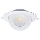 15 Watt CCT Selectable LED Direct Wire Downlight Gimbaled 6 Inch Round ...