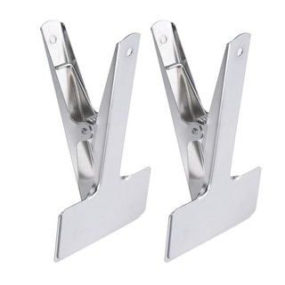 2pcs 200x120mm Strong Cloth Clamp Stainless Steel Movable Hand-held ...