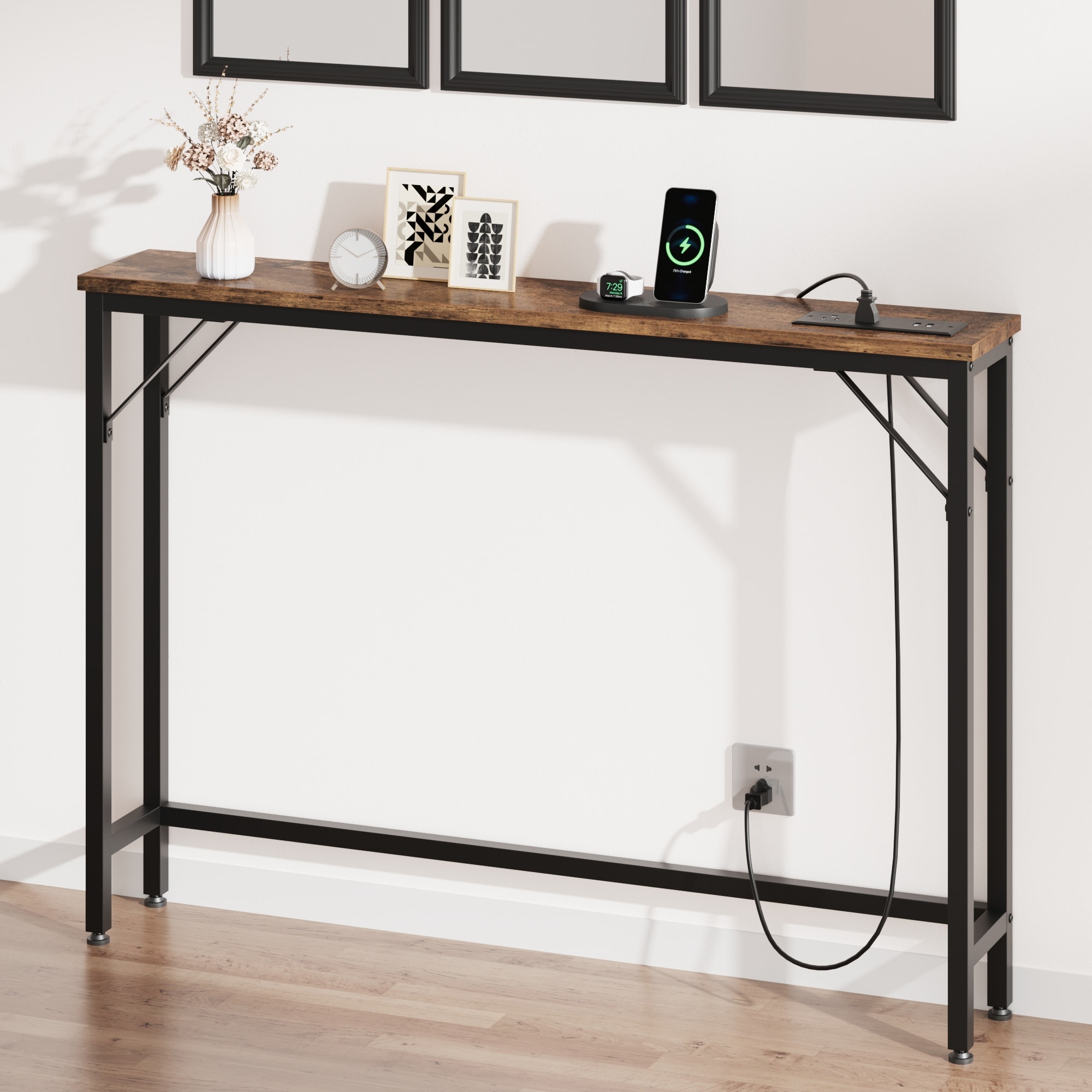 Very skinny console table store