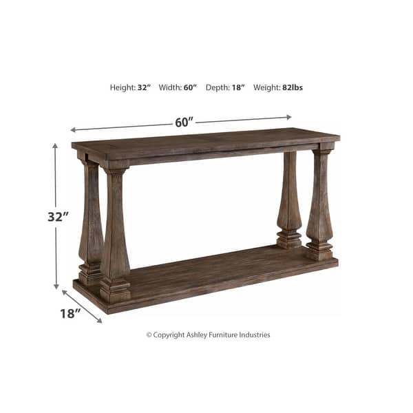 Johnelle Gray Sofa Table - On Sale - Bed Bath & Beyond - 26281050