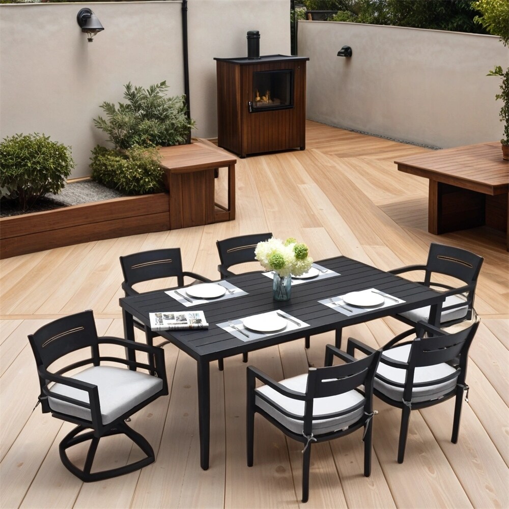 6, Aluminum Outdoor Dining Sets - Bed Bath & Beyond
