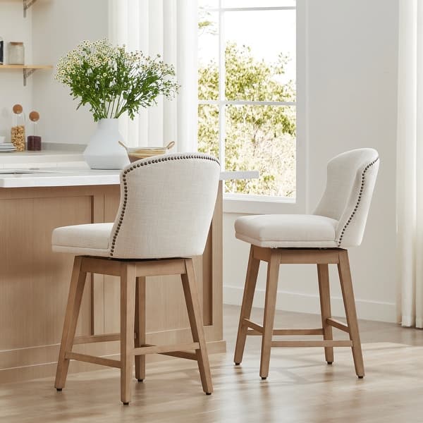 Spruce & Spring Mia Swivel Counter Stool Set - Bed Bath & Beyond - 37997172