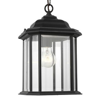 Generation Lighting Kent 8" Wide Outdoor Mini Pendant with Clear Glass ...