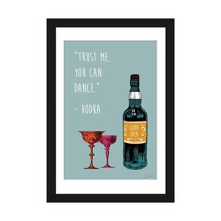 iCanvas "Trust Me, You Can Dance - Vodka" by Eleanor Stuart - Bed Bath ...