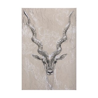 Sketch of Animal III (Antelope) (40 x 60) Canvas Art Print - Bed Bath ...