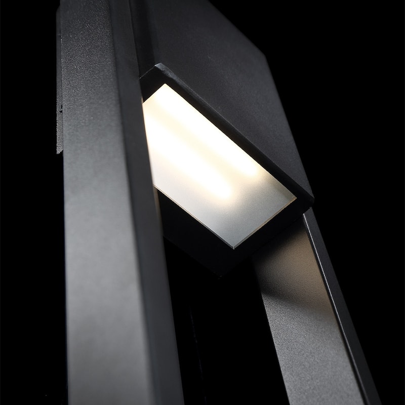 Archetype LED Indoor and Outdoor Wall Light - Overstock - 31437713