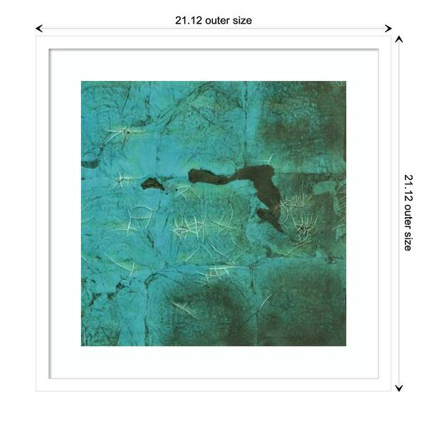 Shattered Expectations IV by Renee W. Stramel 21-inch x 21-inch Framed ...