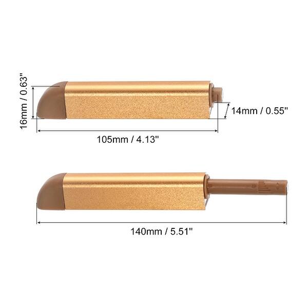 2Pcs Push to Open Door Latch, Aluminum Alloy Magnetic Push Latches ...