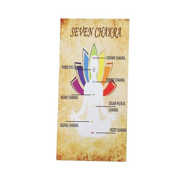 7 Chakras Polished Multi Color Gemstones Crystal Fridge Refrigerator ...