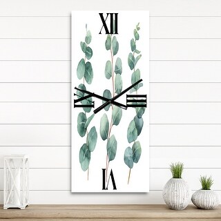 Designart 'Young Eucalyptus Leaves and Branches I' Traditional wall ...