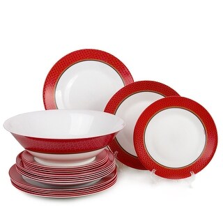 Luminarc Alto Rubis 19 Piece. Dinnerware Set for 6 - Bed Bath & Beyond - 31608530