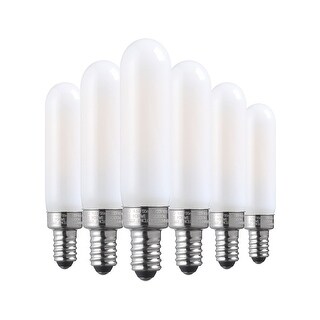 4.5W E12 Candelabra Bulb, Dimmable T6 LED Bulb for Chandelier, 2700K ...
