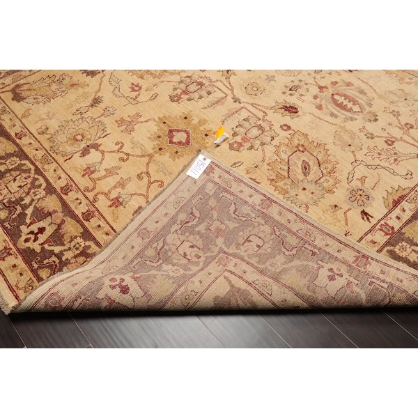 Hand Knotted Beige,Brown Persian Wool Oriental Area Rug (8x10) - 7' 9 ...