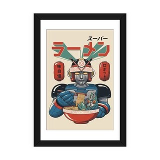 iCanvas "Super Ramen Bot" by Vincent Trinidad - Bed Bath & Beyond ...