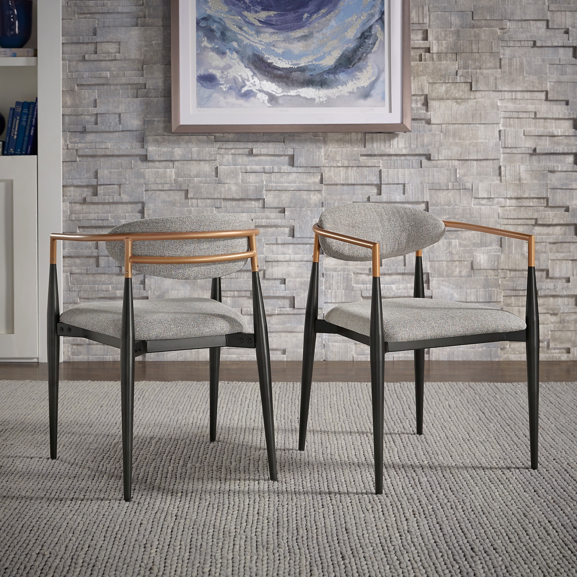 Danton Mid-Century Modern Wood Dining Chair Set (2PCs) - On Sale - Bed ...