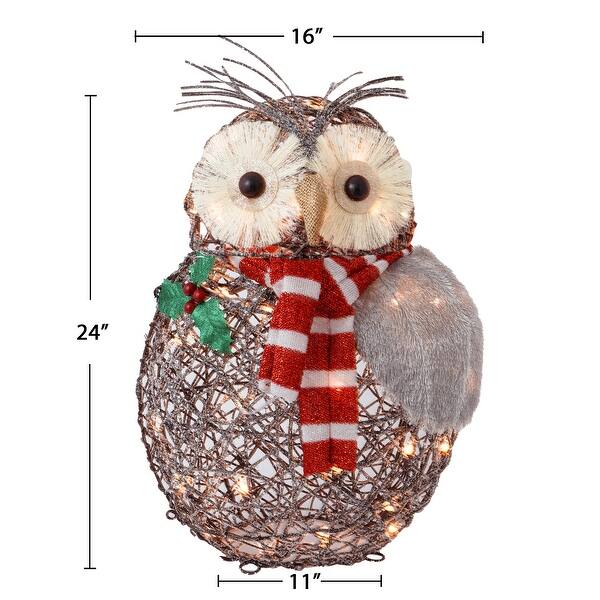 RJ Legend Wild Animal Family Corded Pre-lit Outdoor Christmas Decor ...
