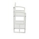 Household Essentials 2-Tier Metal Wall Mount Bathroom Storage Rack - 8. ...