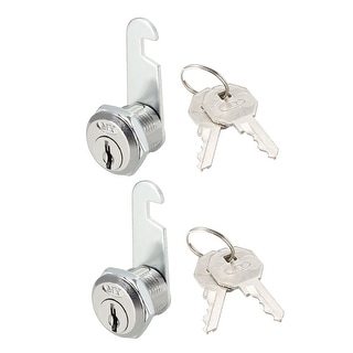 Cam Lock 16mm Cylinder Length Cam Cabinet Locks Keyed Different 2Pcs ...