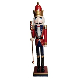 36 inch King Nutcracker - red - Bed Bath & Beyond - 34661129