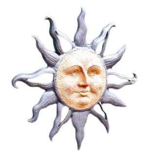 37 Inch Diameter Aluminum Sun Wall Hanging - Bed Bath & Beyond - 37892737