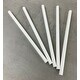 12'' L x 0.5'' W Marble Round Tile Trim - Thassos White - Case (18 ...
