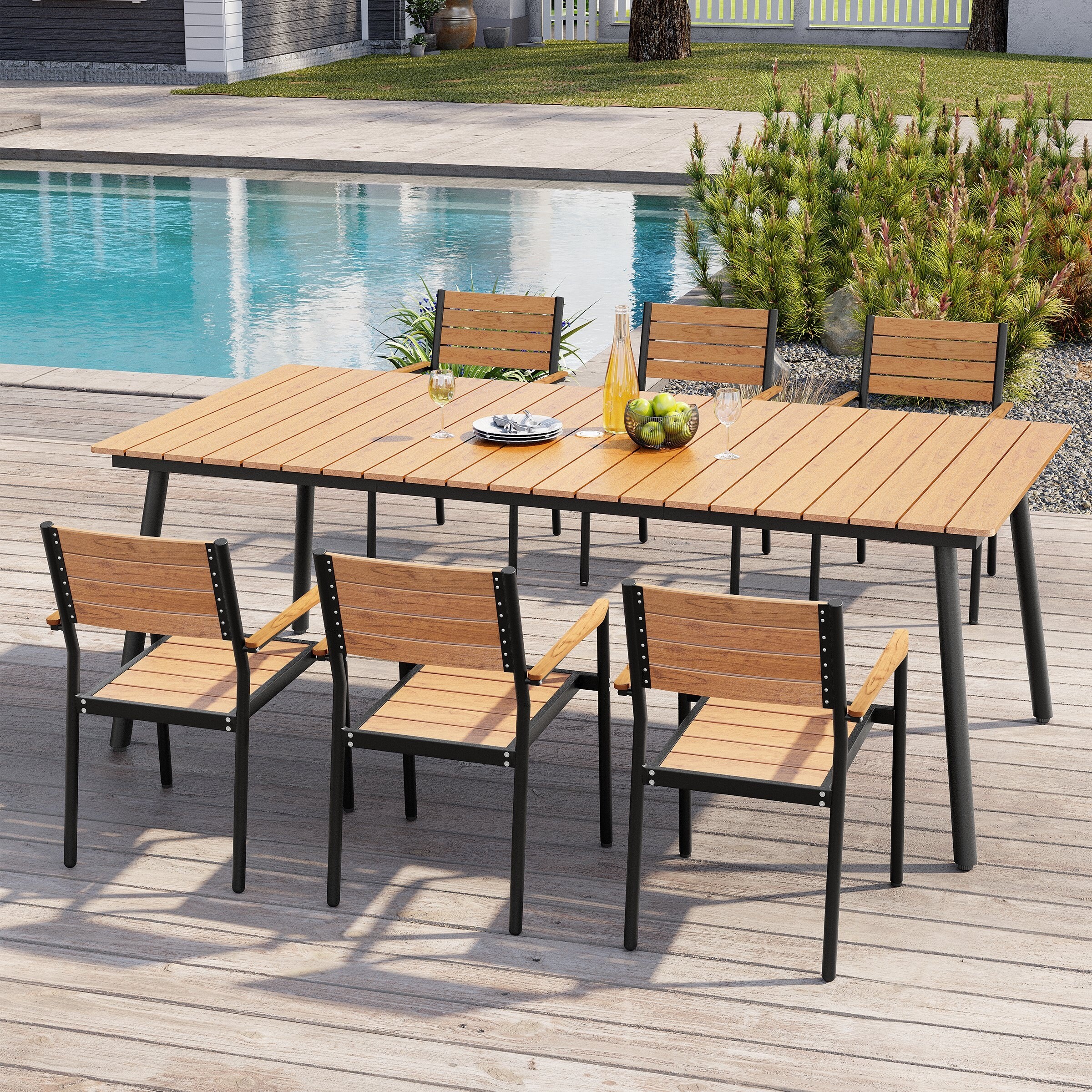Rectangular Outdoor Dining Tables - Bed Bath & Beyond