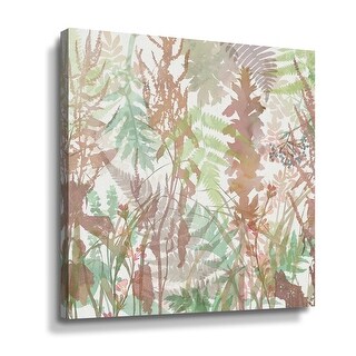 Gardens Of My Soul Autumn Rust Gallery Wrapped Canvas - Bed Bath ...