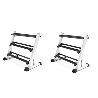 Marcy 3 Tier Free Weight/Dumbbell Storage Rack Stand for Home and Gyms ...