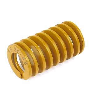 25mm OD 45mm Long Lightest Load Spiral Stamping Compression Die Spring ...