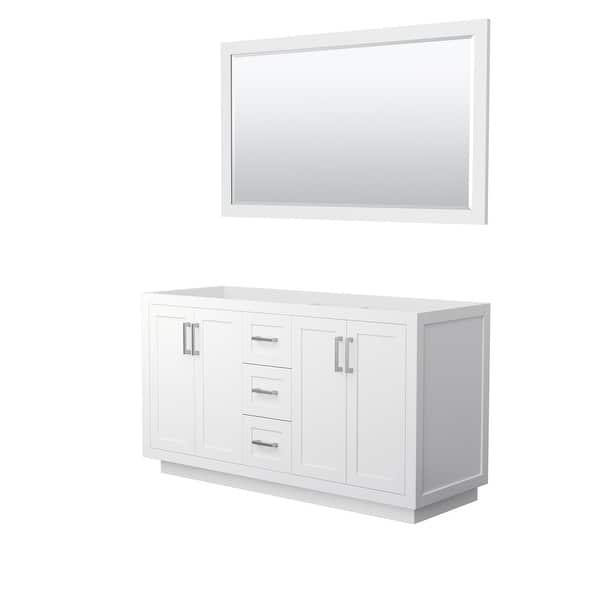 Miranda Bathroom Vanity Cabinet, 58-Inch Mirror - Bed Bath & Beyond ...