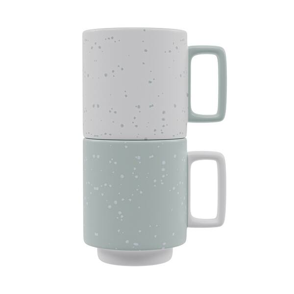 speckled mug set