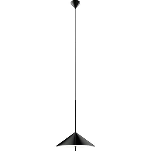 PageOne Lighting Fisher 2.20 pound Satin Dark Gray LED Pendant - Bed ...