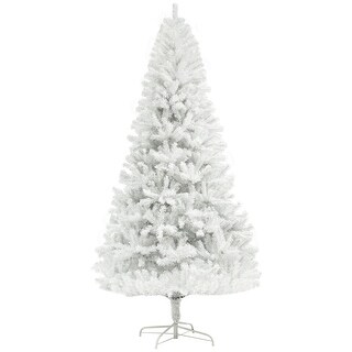 Realistic 6FT Pine-Shaped Artificial Christmas Tree with Easy Assembly ...