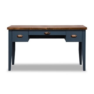 Blue-Whisky 53" Full Assembled Writing Desk - Bed Bath & Beyond - 37825318