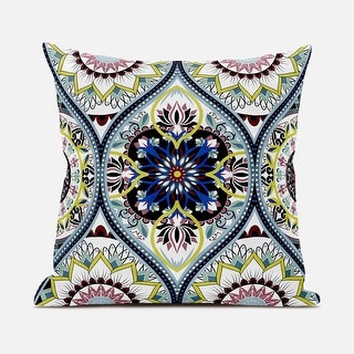 Amrita Sen Bohemian Mandala Vector Indoor Outdoor Pillow - Bed Bath ...