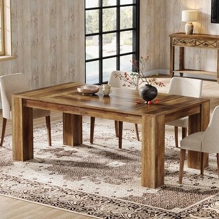 63 Inches Dining Table Kitchen Table for Dining Room, Living Room ...