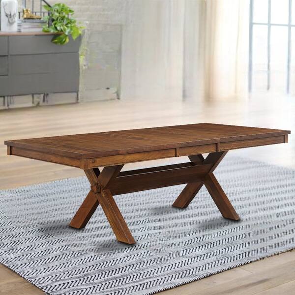 Apollo Dining Table in Walnut - Bed Bath & Beyond - 38244765