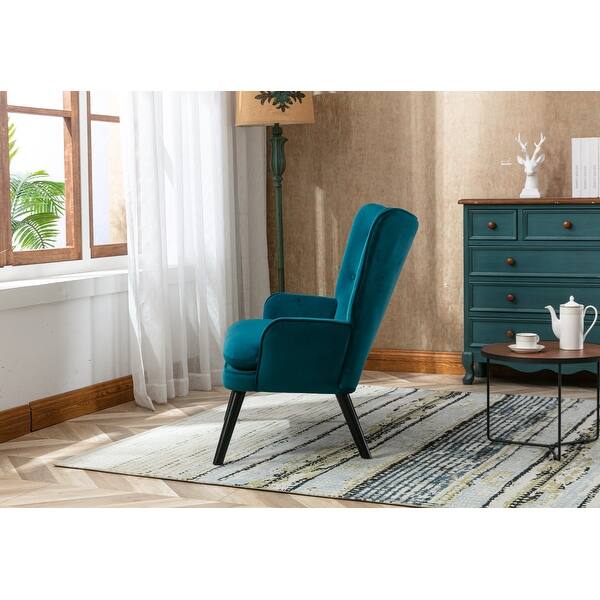 Mid-century-inspired Single Sofa High Back Arm-sofa Comfortable ...