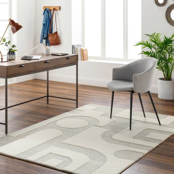 Dexa Handmade Modern Wool Rug - Bed Bath & Beyond - 37094983