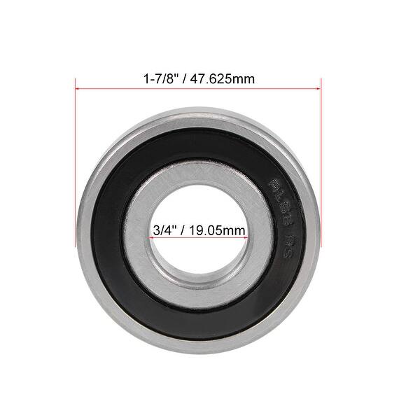 RLS6-2RS Deep Groove Ball Bearing 3/4"x1-7/8"x9/16" Sealed Z2 Lever ...