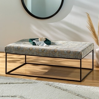 Yahya Rug Inspired Metal Frame Bench - Bed Bath & Beyond - 37059713