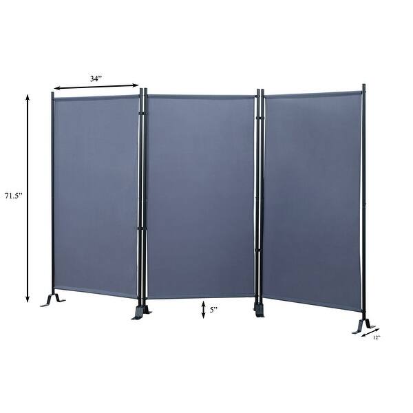 Proman Products Galaxy Indoor/ Outdoor 3-panel Room Divider - Bed Bath ...