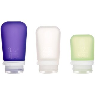 Humangear GoToob+ Soft Silicone Travel Bottle 3-Pack - Bed Bath ...