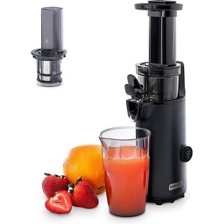 DASH Deluxe Compact Masticating Slow Juicer - Black - Bed Bath & Beyond ...