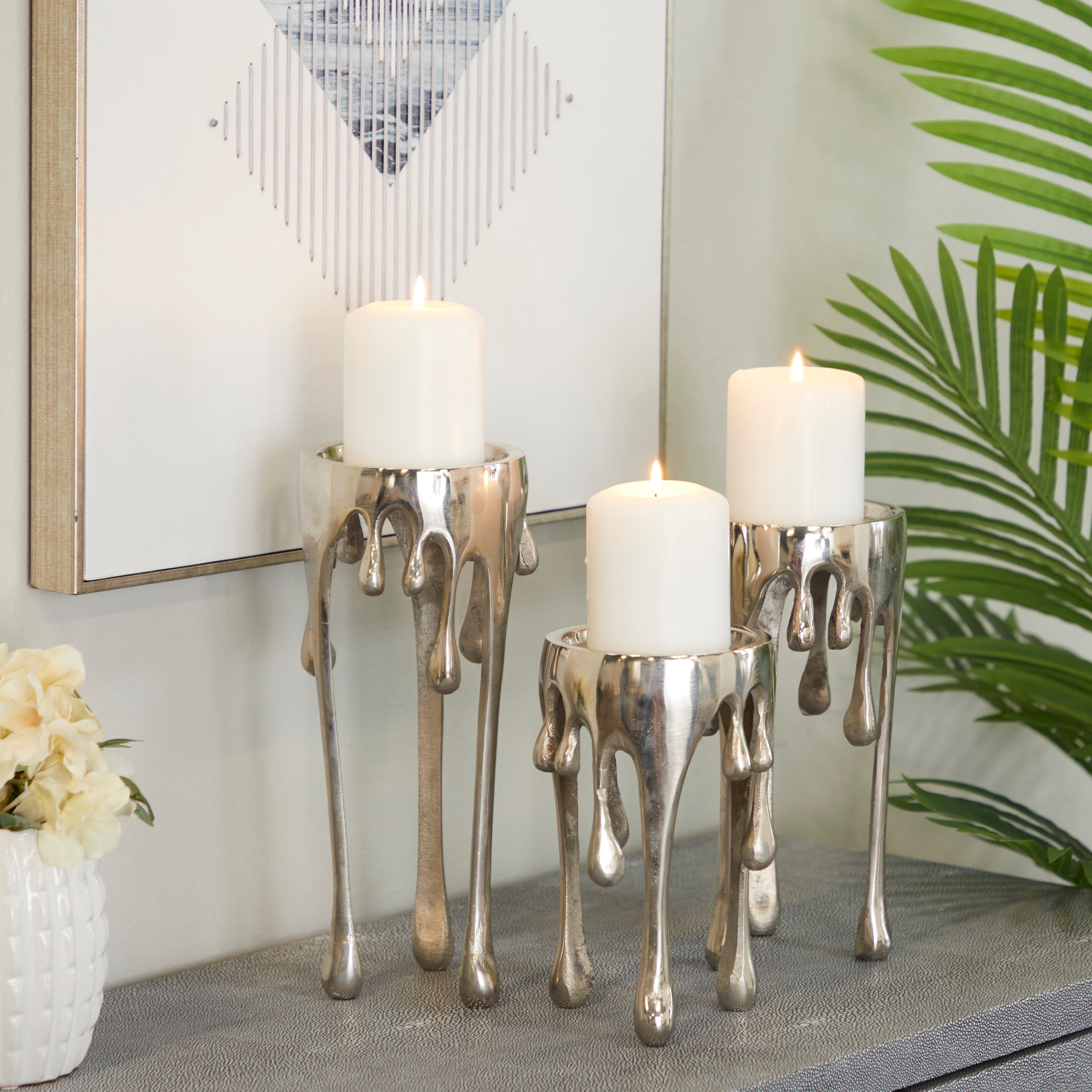 CosmoLiving by Cosmopolitan Candle Holders - Bed Bath & Beyond