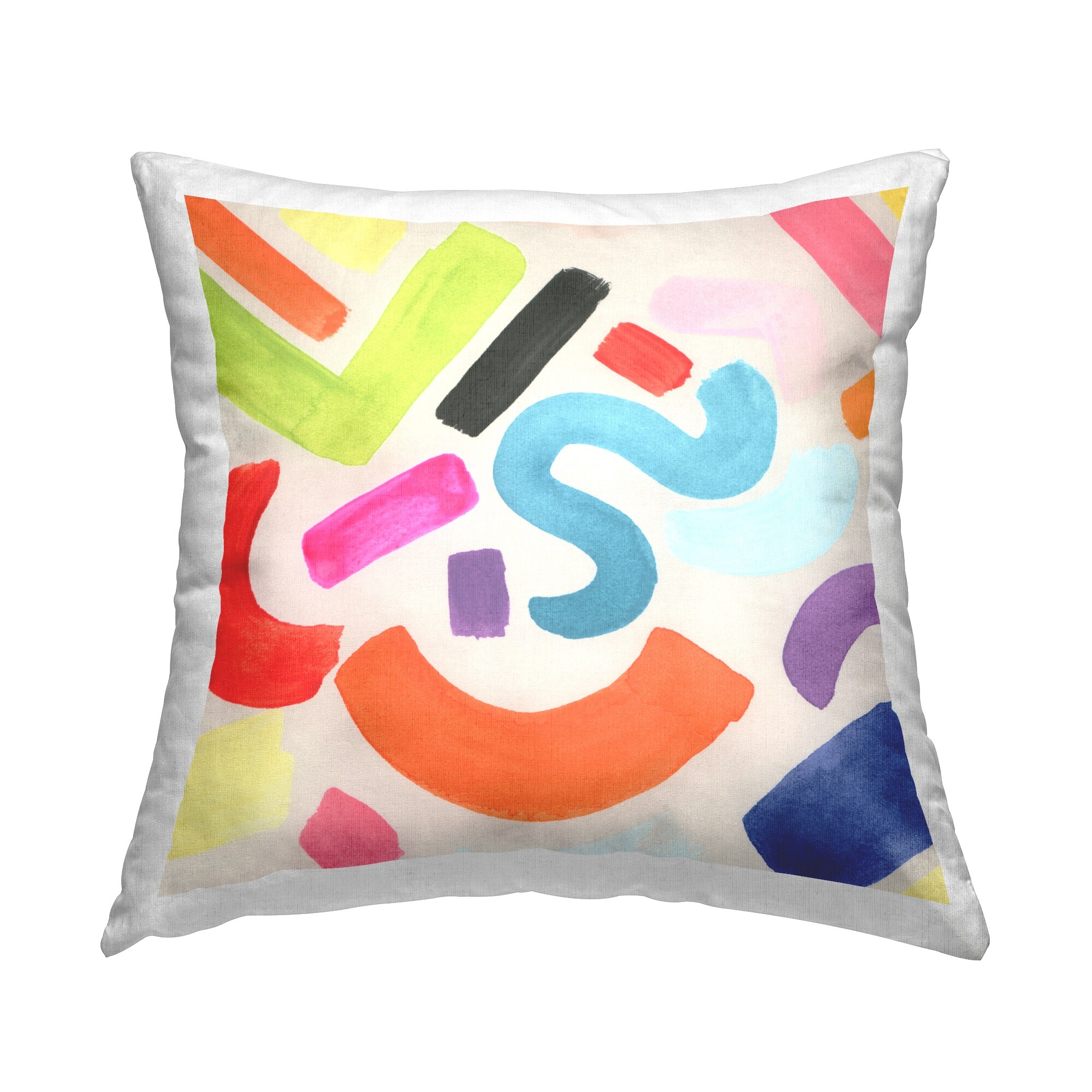 squiggle pattern cushion