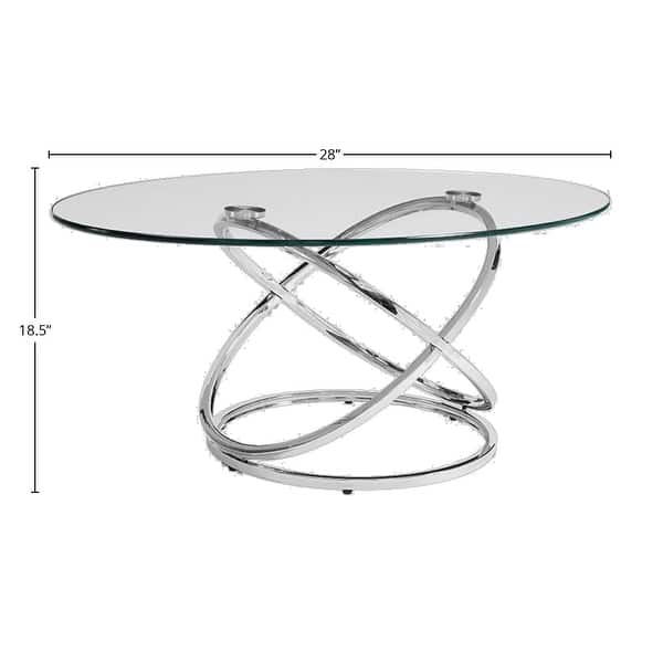 Atomic Metal Occasional Tables 3-Piece Set in Chrome - Bed Bath ...